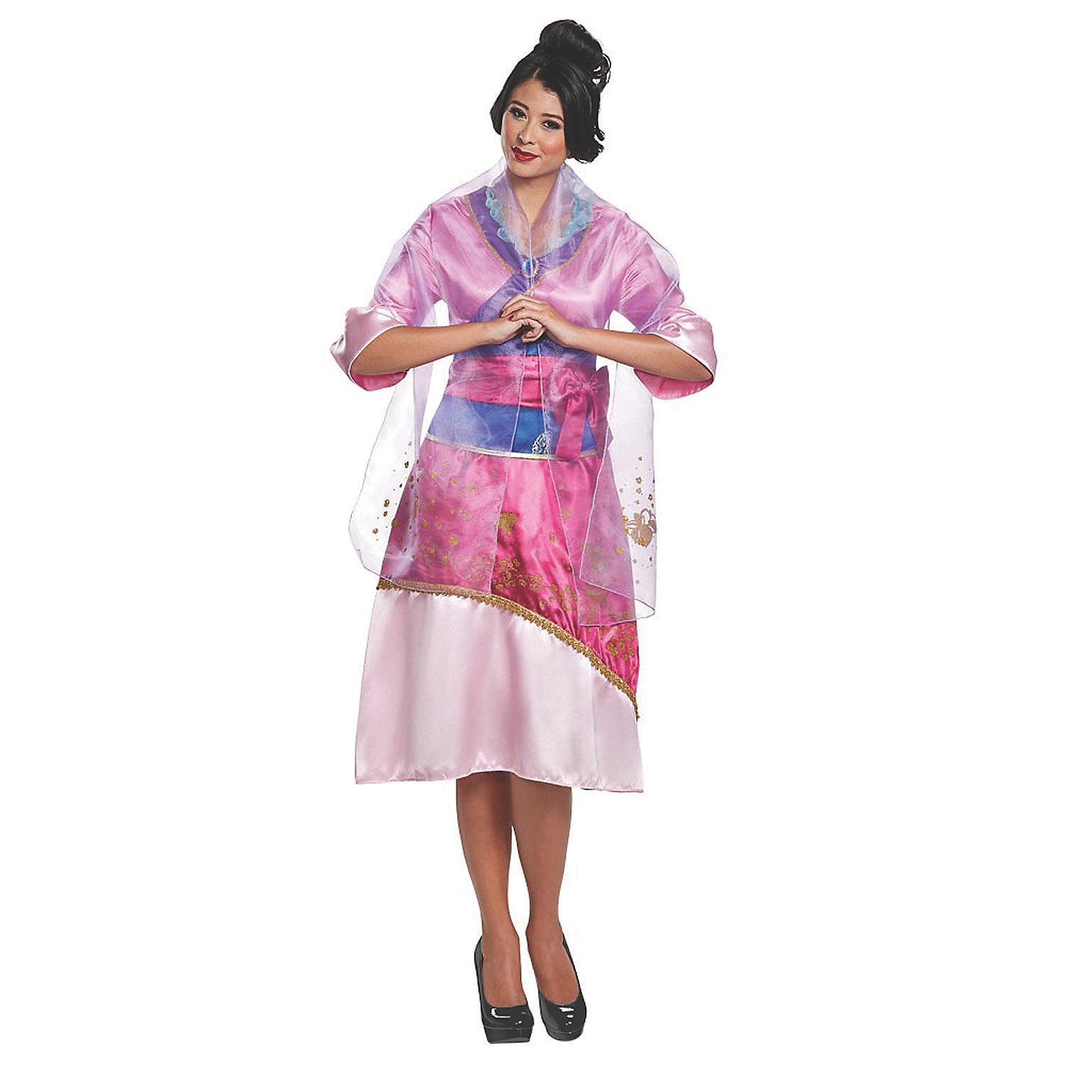 Disguise Womens Disney Mulan Deluxe Costume - Size Medium - Walmart.com