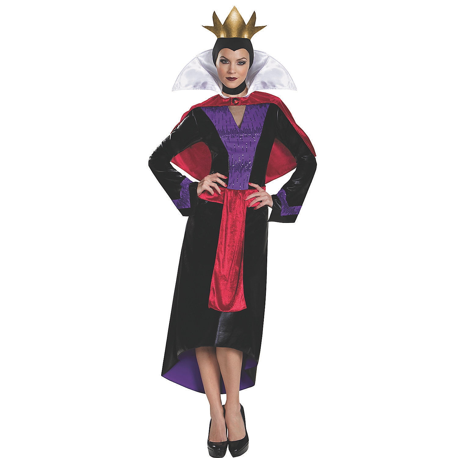 Disguise Womens Disney Snow White Deluxe Evil Queen Costume - Large ...