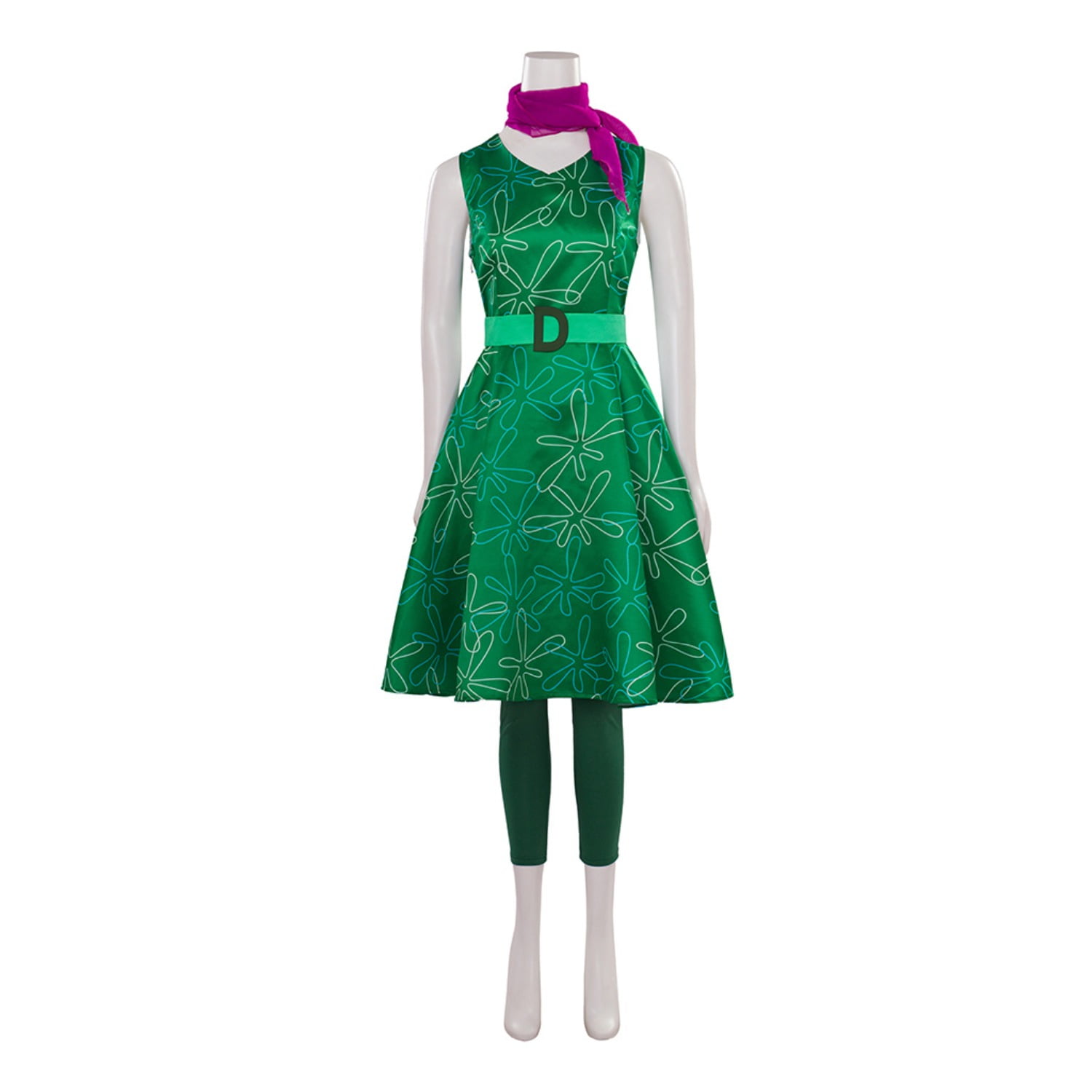 Disgust Green Dress Stage Performance Dress - Walmart.com