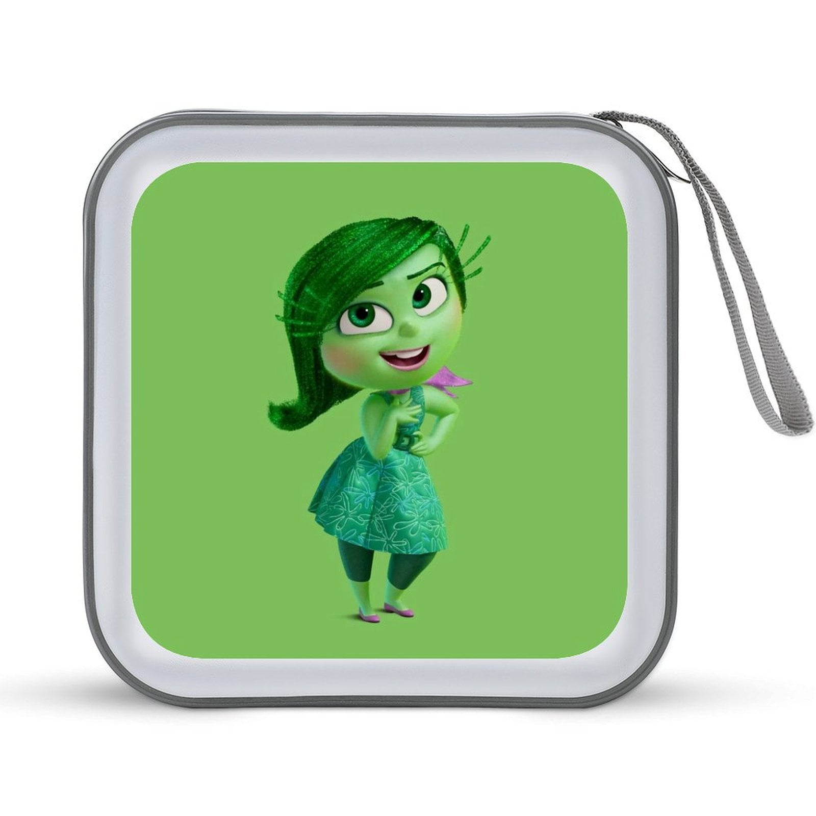 Disgust Inside Out CD Case, 40 Capacity VCD/DVD Case Holders Wallet Hard Plastic DVD Disc ...