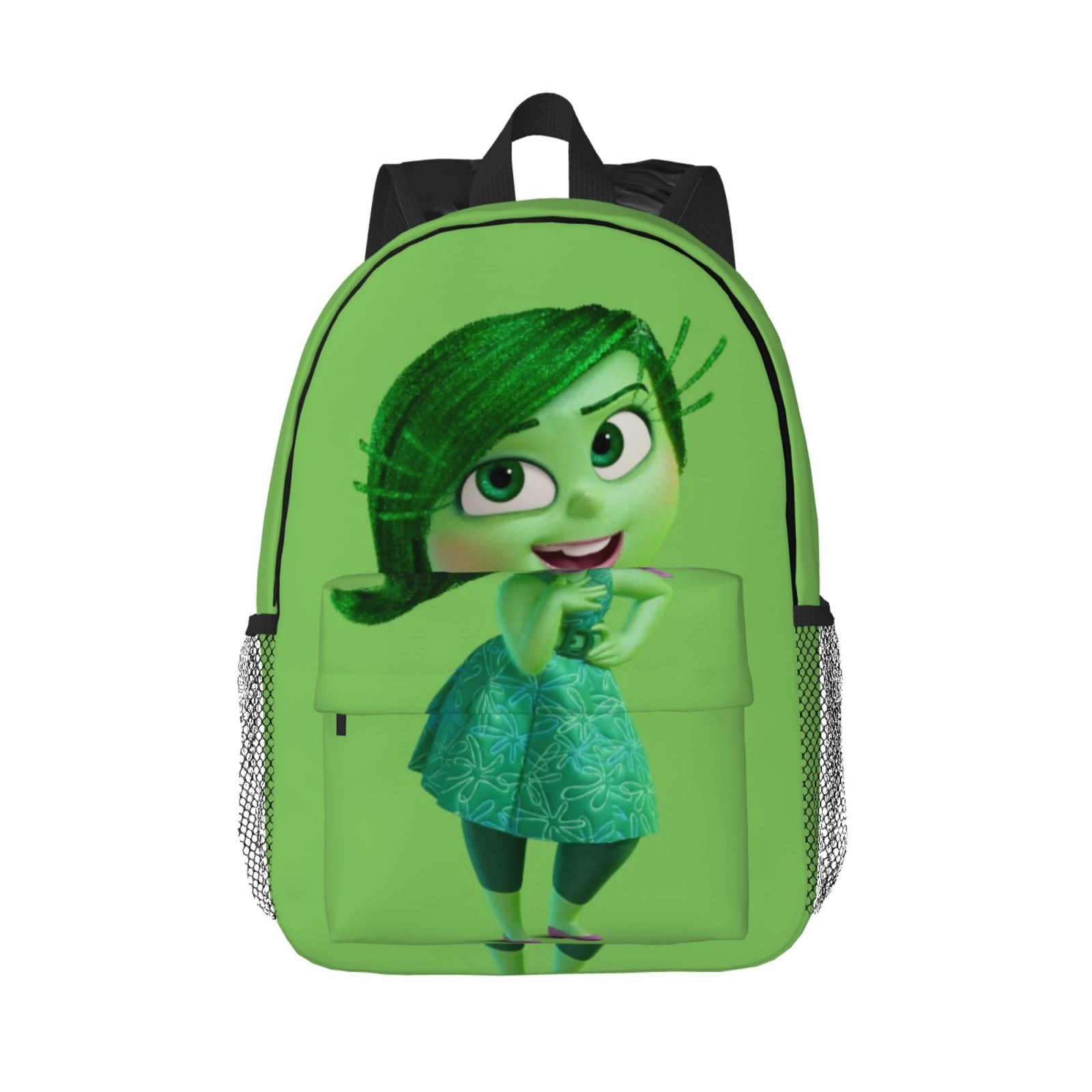 Disgust Inside Out Backpack,Daypack Cute Cartoon Travel Backpack with ...