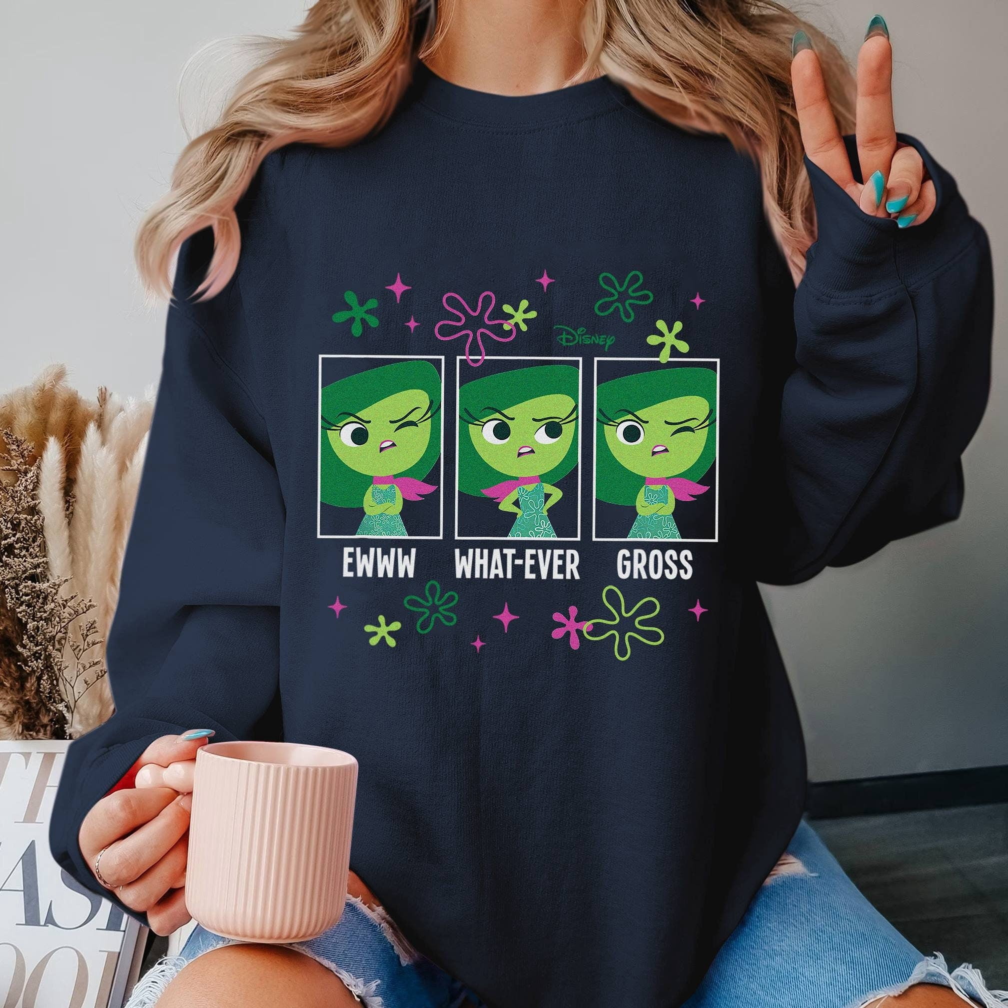 Disgust Inside Out Shirt, Inside Out 2 Shirt, Inside Out Movie Shirt ...