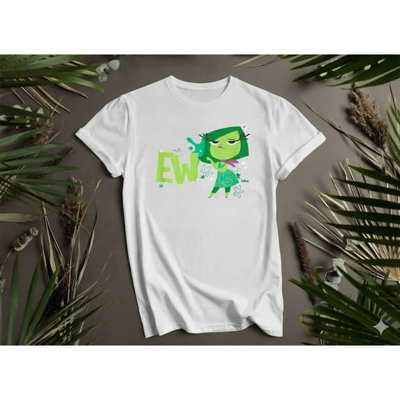 Disgustt Graphic Tee Inside-Out Shirt Core Emotions Movie Fan Apparel ...
