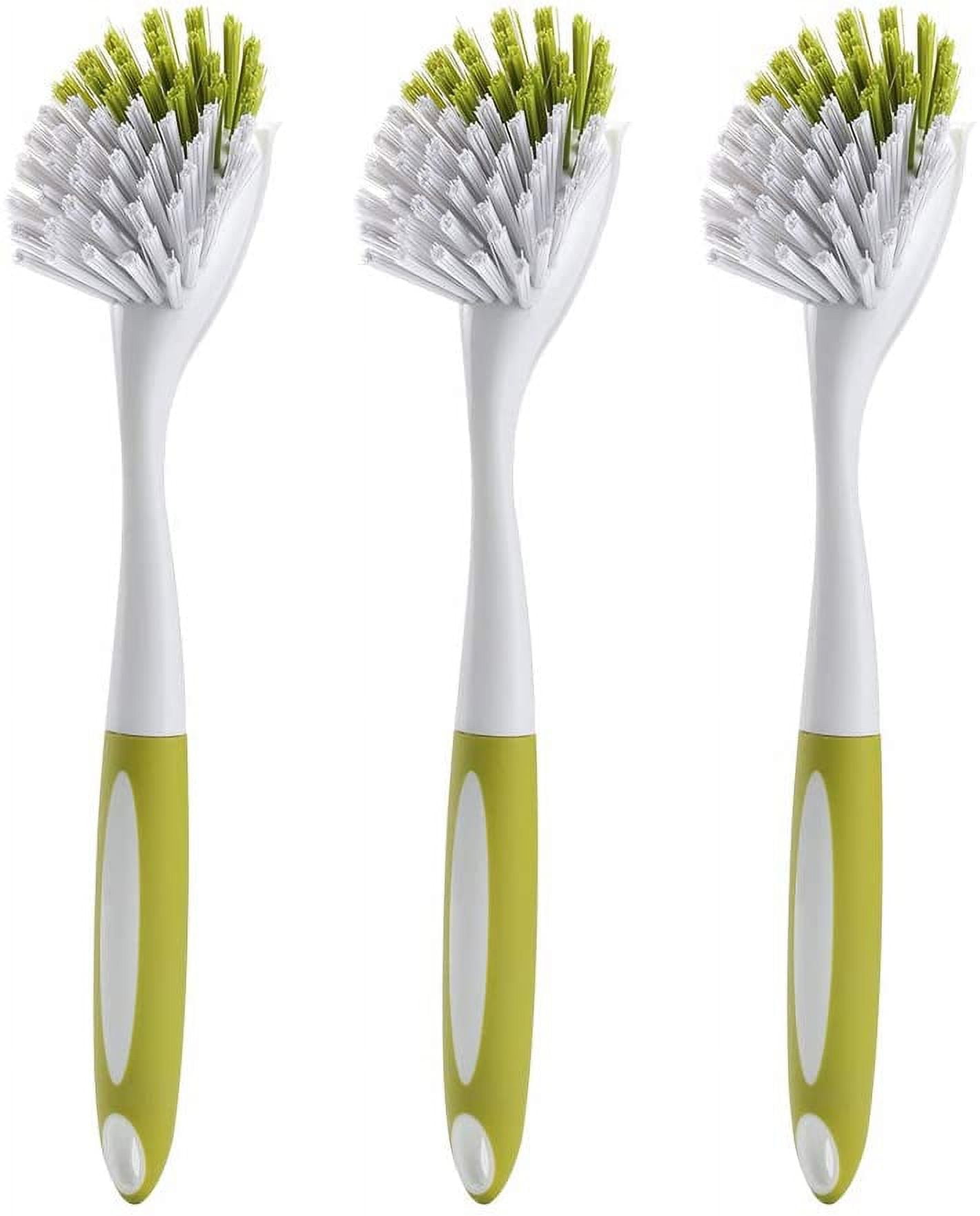 Dish Brush, Dish Scrubber & Kitchen Scrub Brush for Dishes, Pots, Pans ...