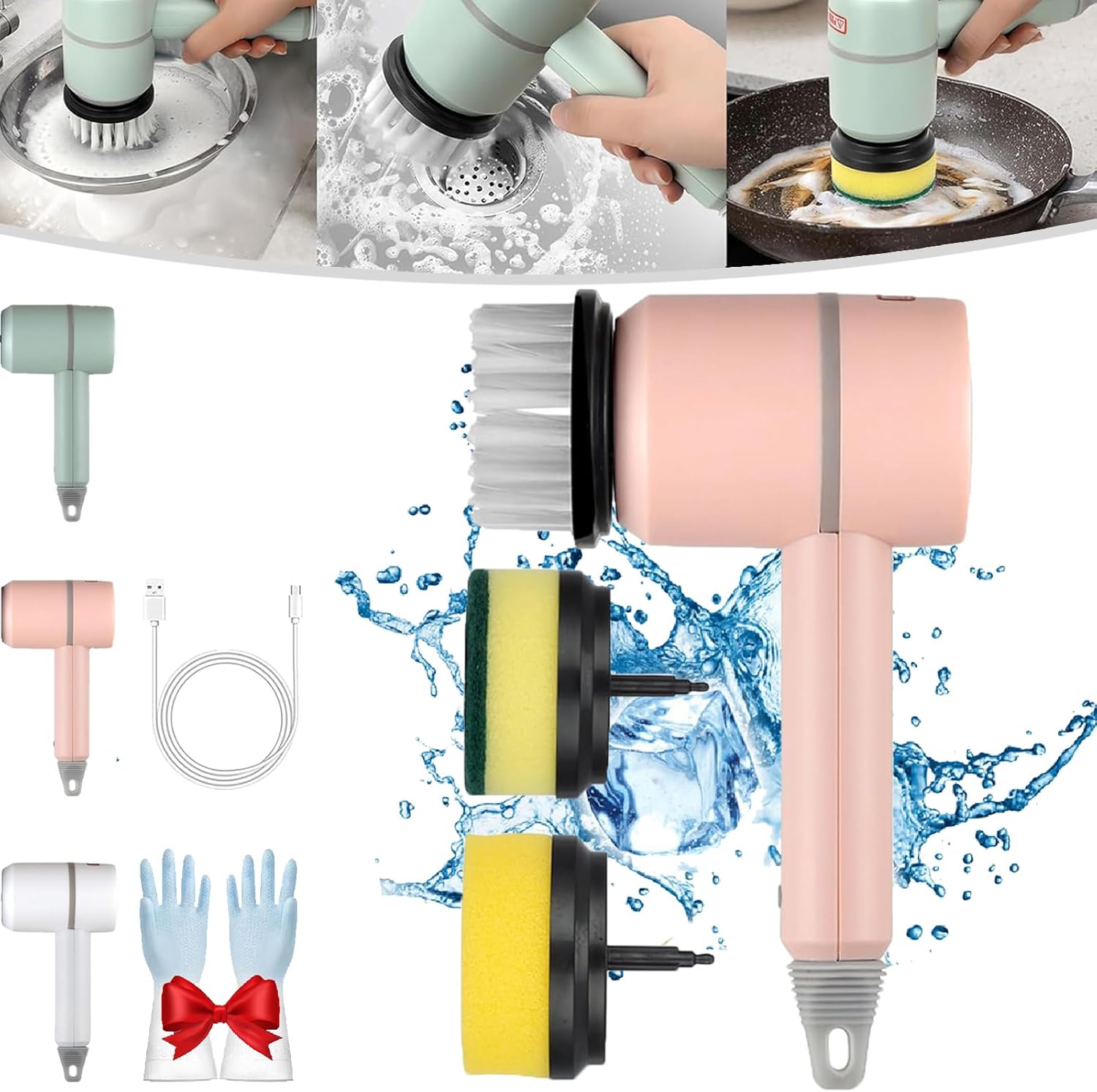 Dish Buddy Electric Scrubber - Dish Buddy, Dish Buddy Electric, 360 ...