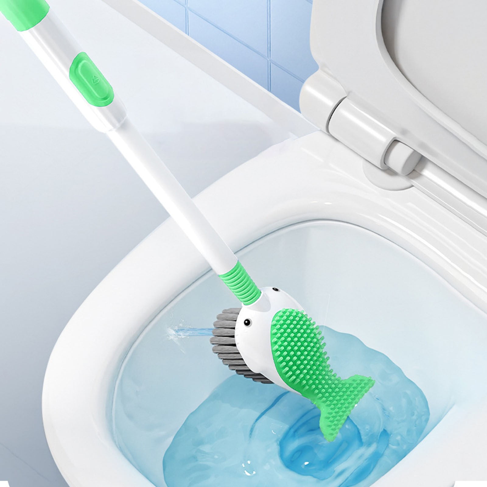 Dish Cleaning Brush,Suction Cup With Liquid Toilet Brush Household ...