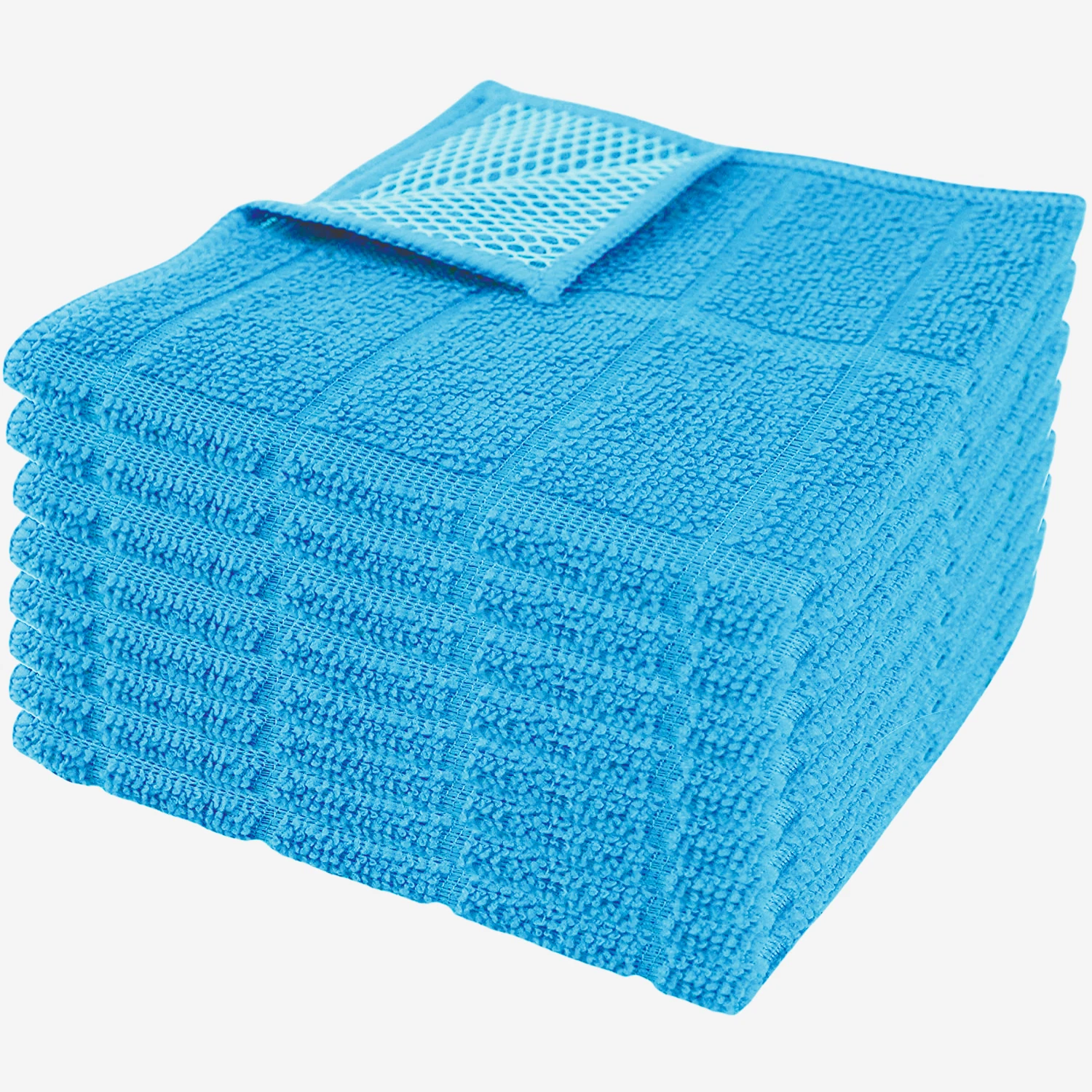 Dish Cloths For Washing Dishes Teal Kitchen Cloths Cleaning Cloths 12 ...