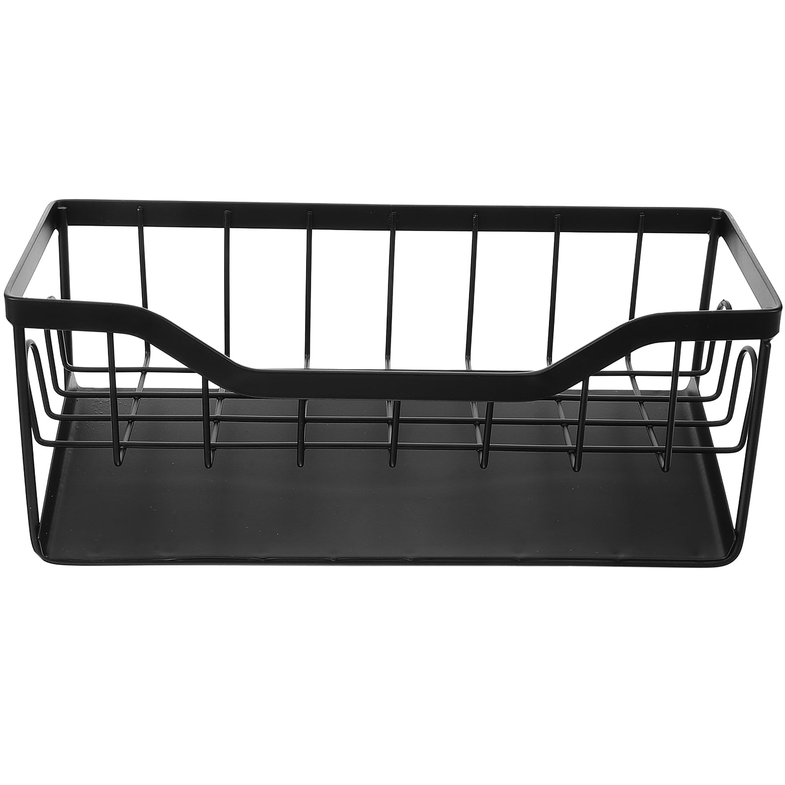 NIAIZEK CarbonSteel Kitchen Sponge Rack Minimalist Design Black ...