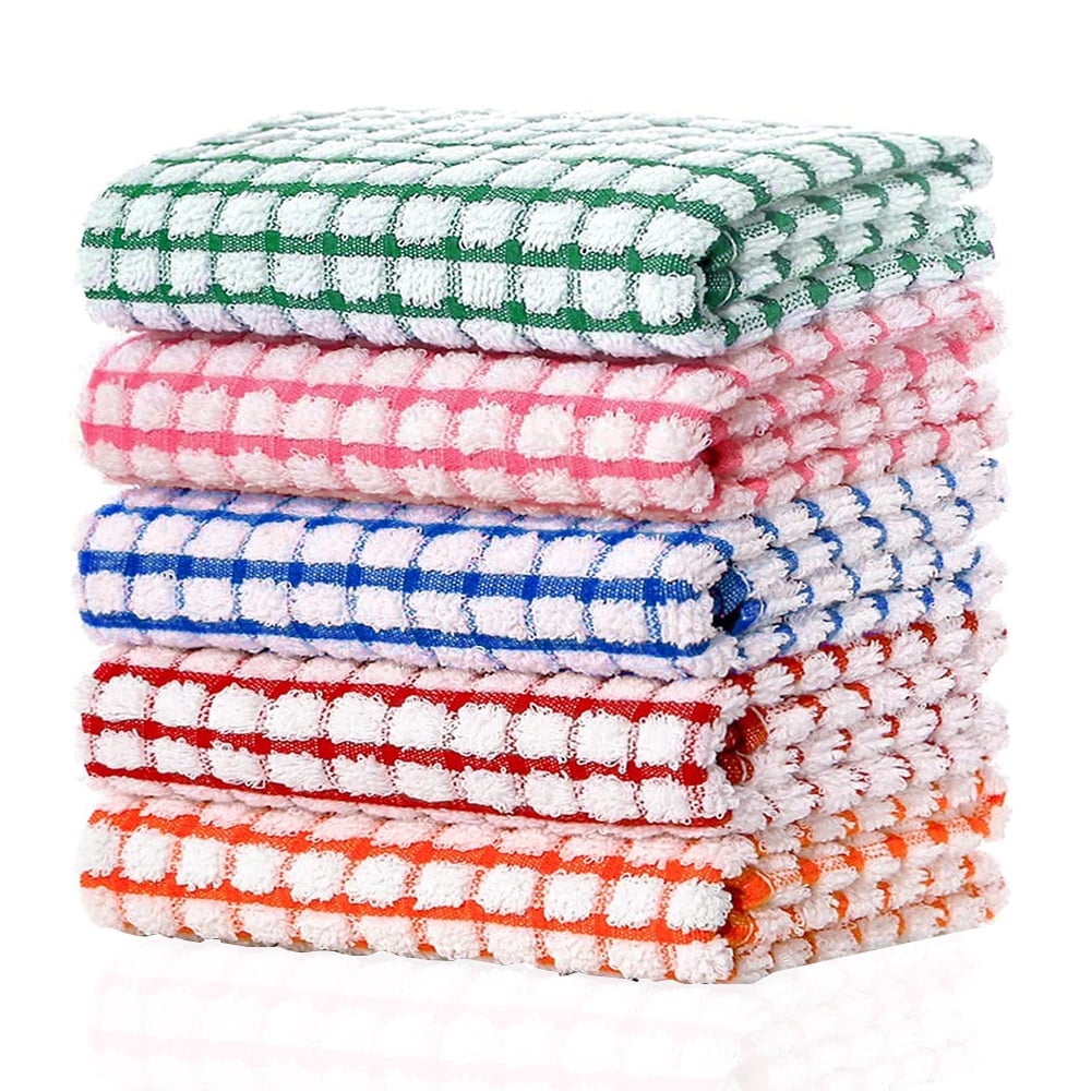 Dish Cloths for Washing Dishes Ultra Soft Absorbent Qui Drying Dish ...