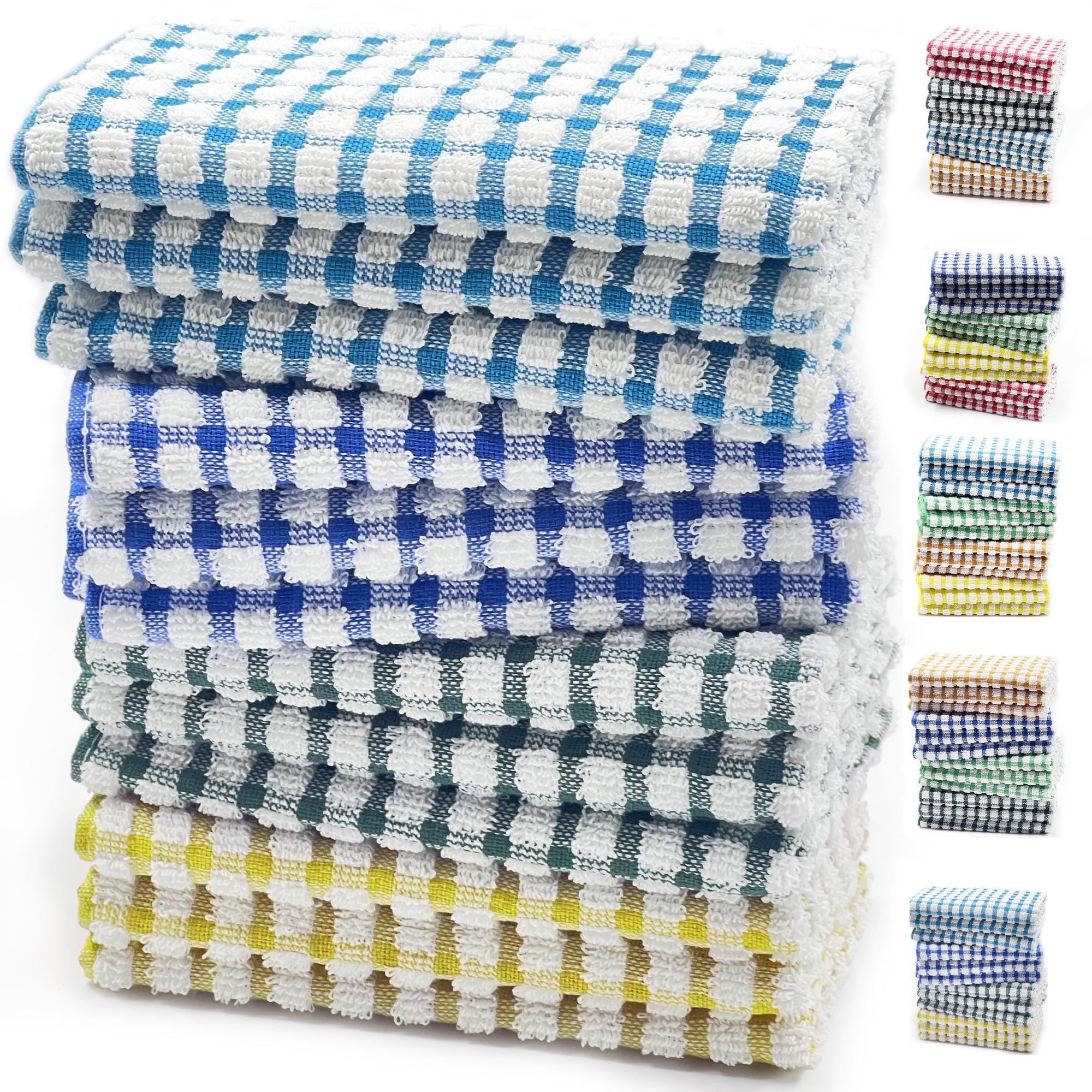 Homieway Dish Cloths for Kitchen Washing Dishes, Super Absorbent Dish ...