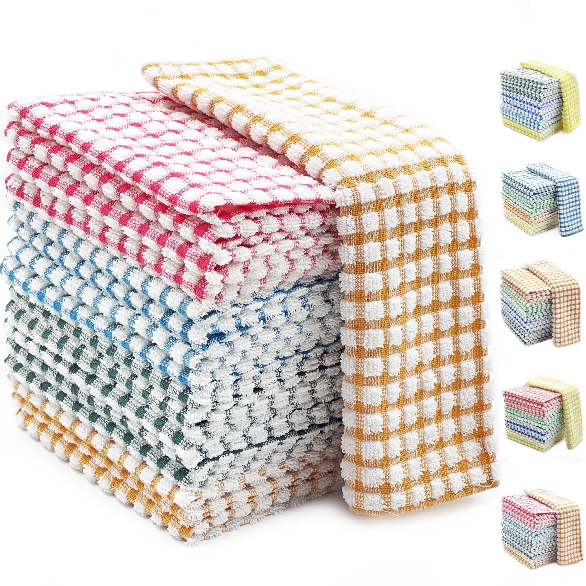 Homieway Dish Cloths for Kitchen Washing Dishes, Super Absorbent Dish ...