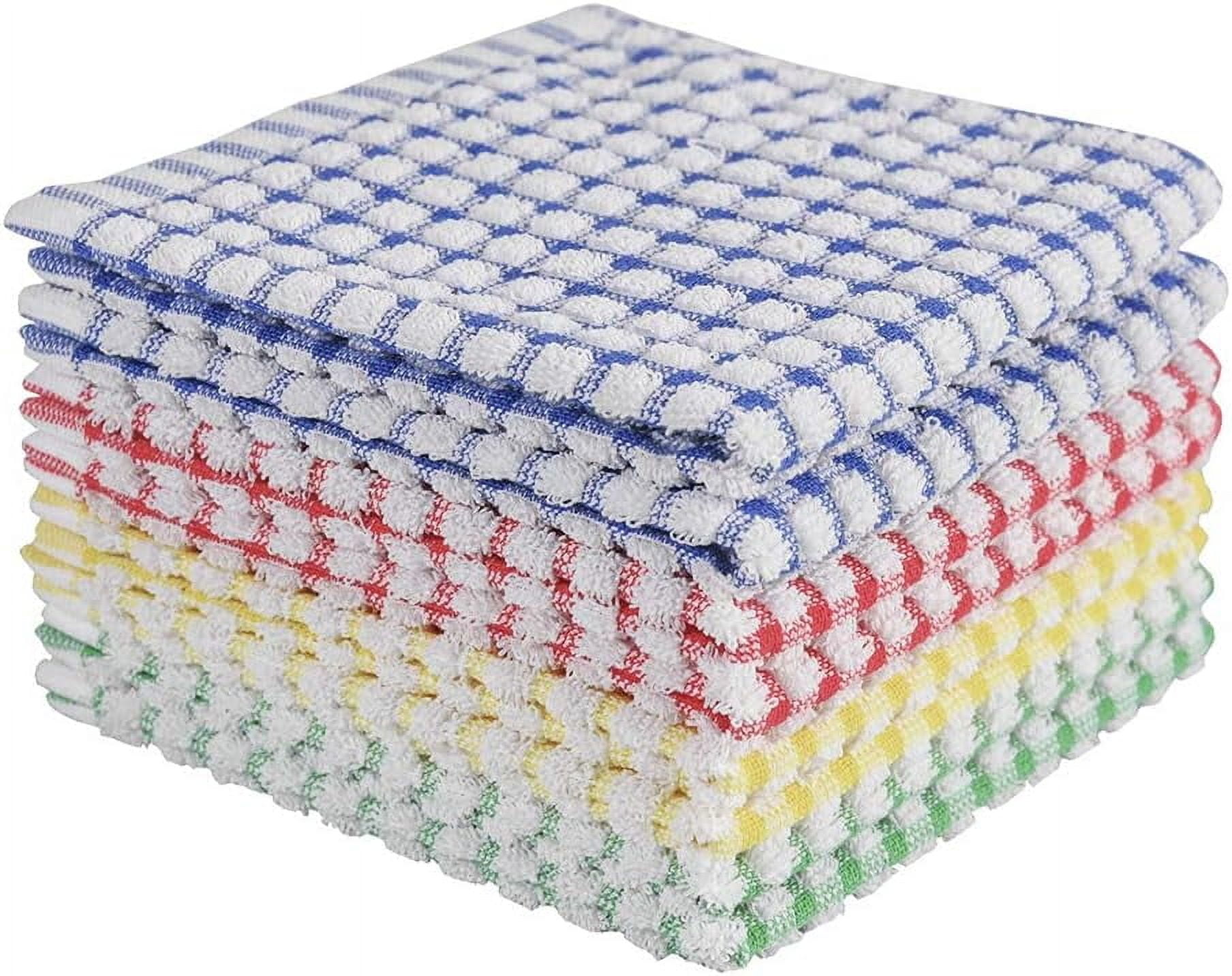 Dish Cloths for Kitchen Washing Dishes, Super Absorbent Dish Rags ...