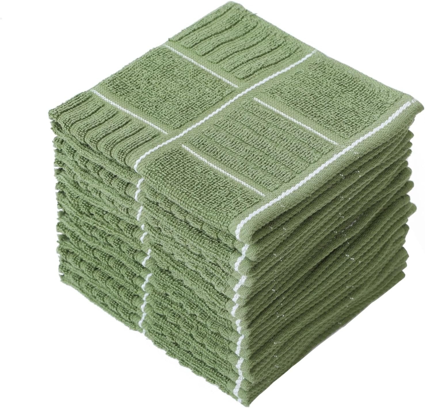 Dish Cloths for Kitchen Washing Dishes, Super Absorbent Dish Rags ...