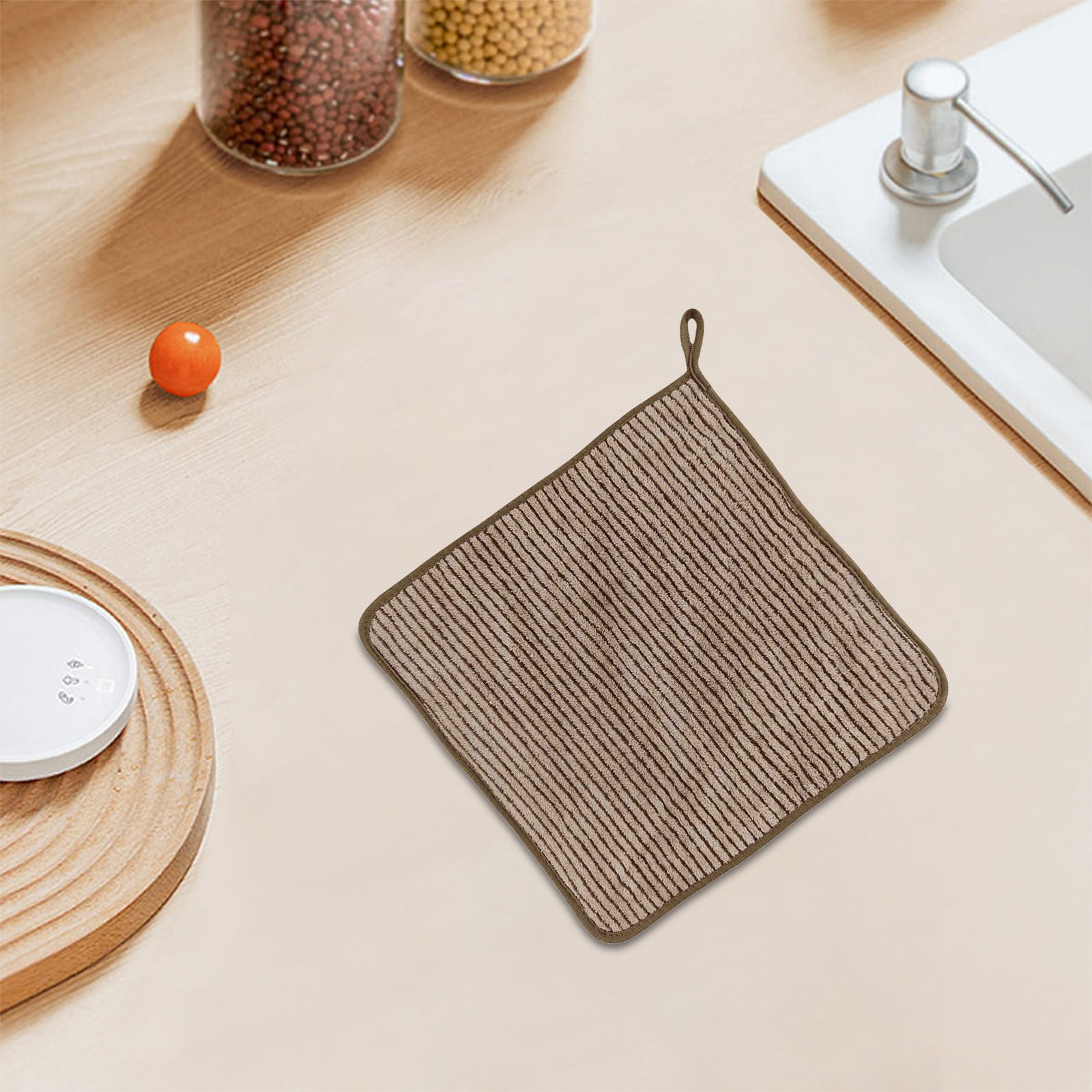 Dish Cloths for Washing Dishes Kitchen Rags Dish Wash Cloths Non-Slip ...