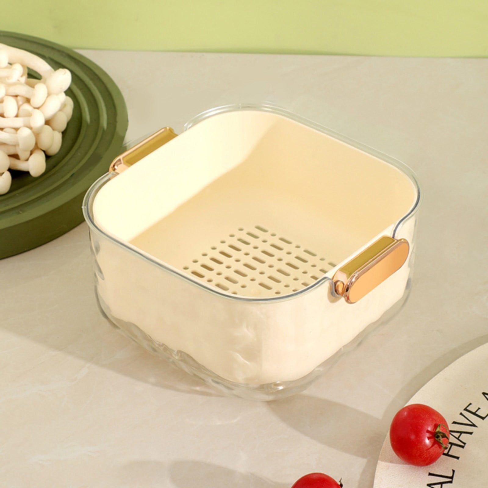 Dish Drainer Kitchen Strainer For Fruit And Vegetable Wash Food ...