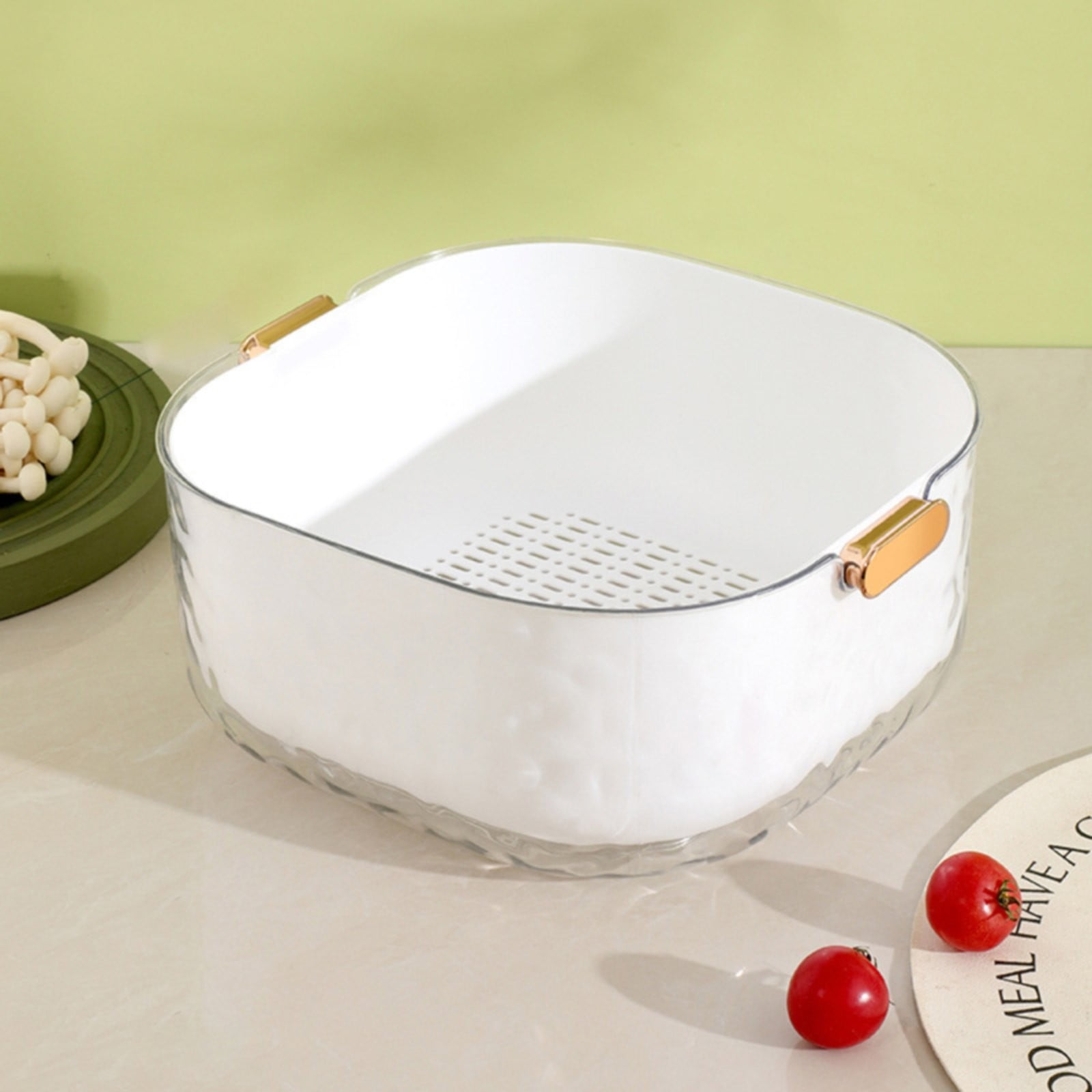 Dish Drainer Kitchen Strainer For Fruit And Vegetable Wash Food ...