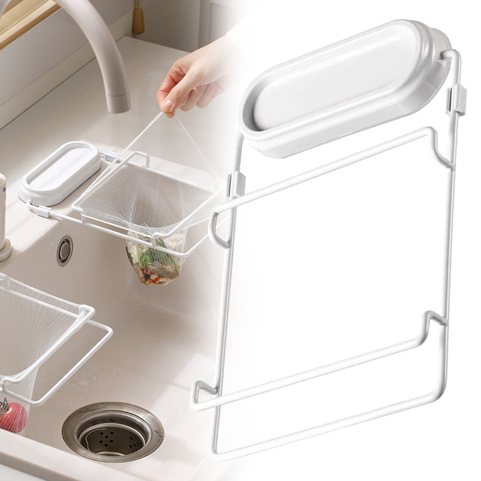 Dish Drainer Water Tanks Filter Frame Anti Blocking Disposable Folding ...