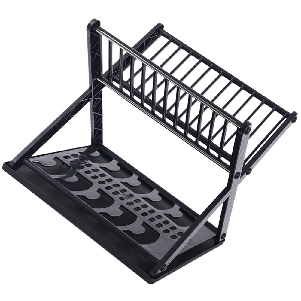 Dish Drainers for Kitchen Steel Pp Storage Shelves Metal Rack Bottle ...