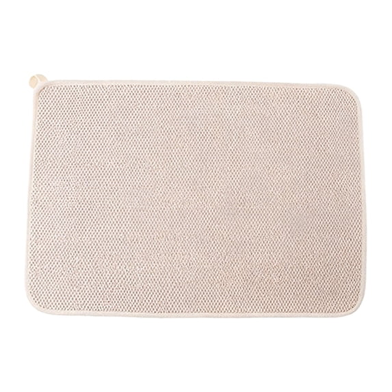 Dish Drying Mat, 1 Packs Large Dish Drying Mat, 40x30cm Large Size ...