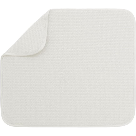 Dish Drying Mat, 16” x 18”, Absorbent Microfiber Kitchen Counter Mat ...