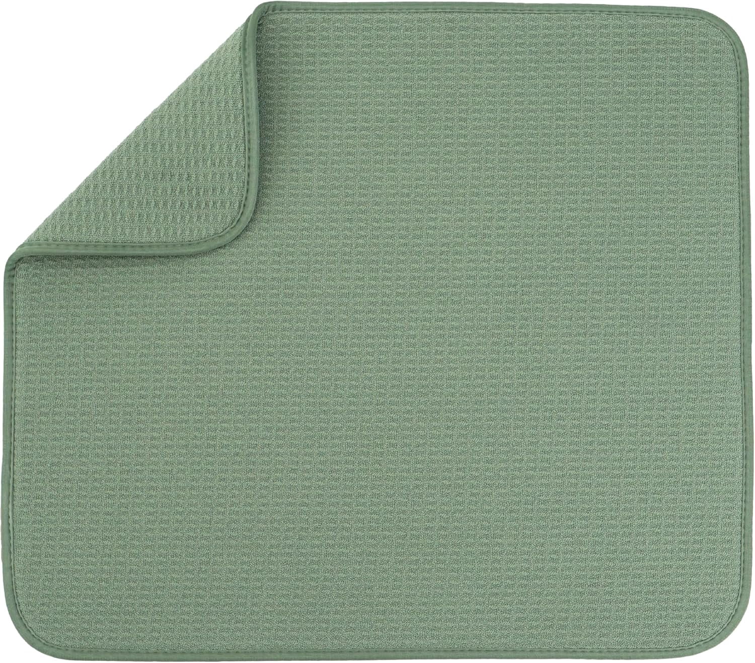 Dish Drying Mat 16” x 18” Absorbent Microfiber Kitchen Counter Mat ...