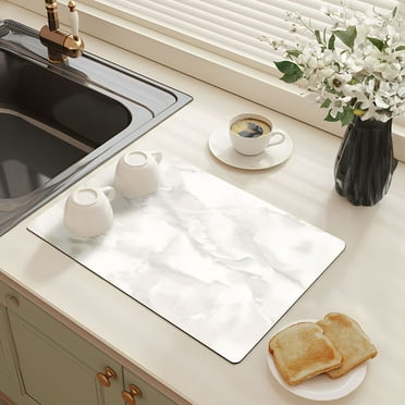 Range Kleen Silver Wave, Heat Resistant Kitchen Counter Protector Mat ...