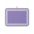 Dish Drying Mat for Kitchen Counter Purple Key Design Drying Pad ...