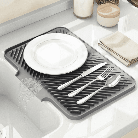 Diatomaceous Earth Dish Drying Pad | Multipurpose Absorbent Kitchen ...