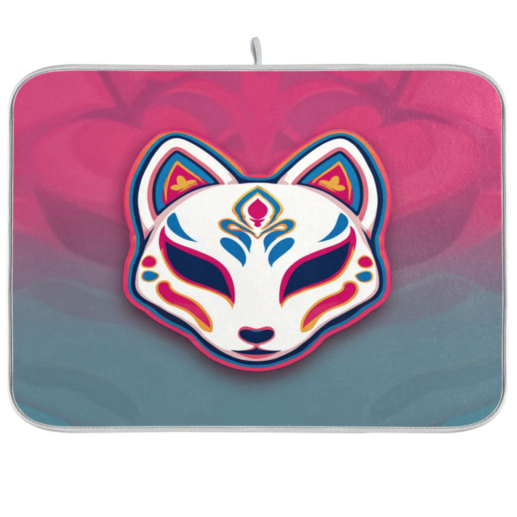 Dish Drying Mat Kitchen Pad Large Counter Absorbent Dish Mats Drainer ...