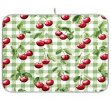 Dish Drying Mat Kitchen Pad Large Counter Absorbent Dish Mats Drainer ...