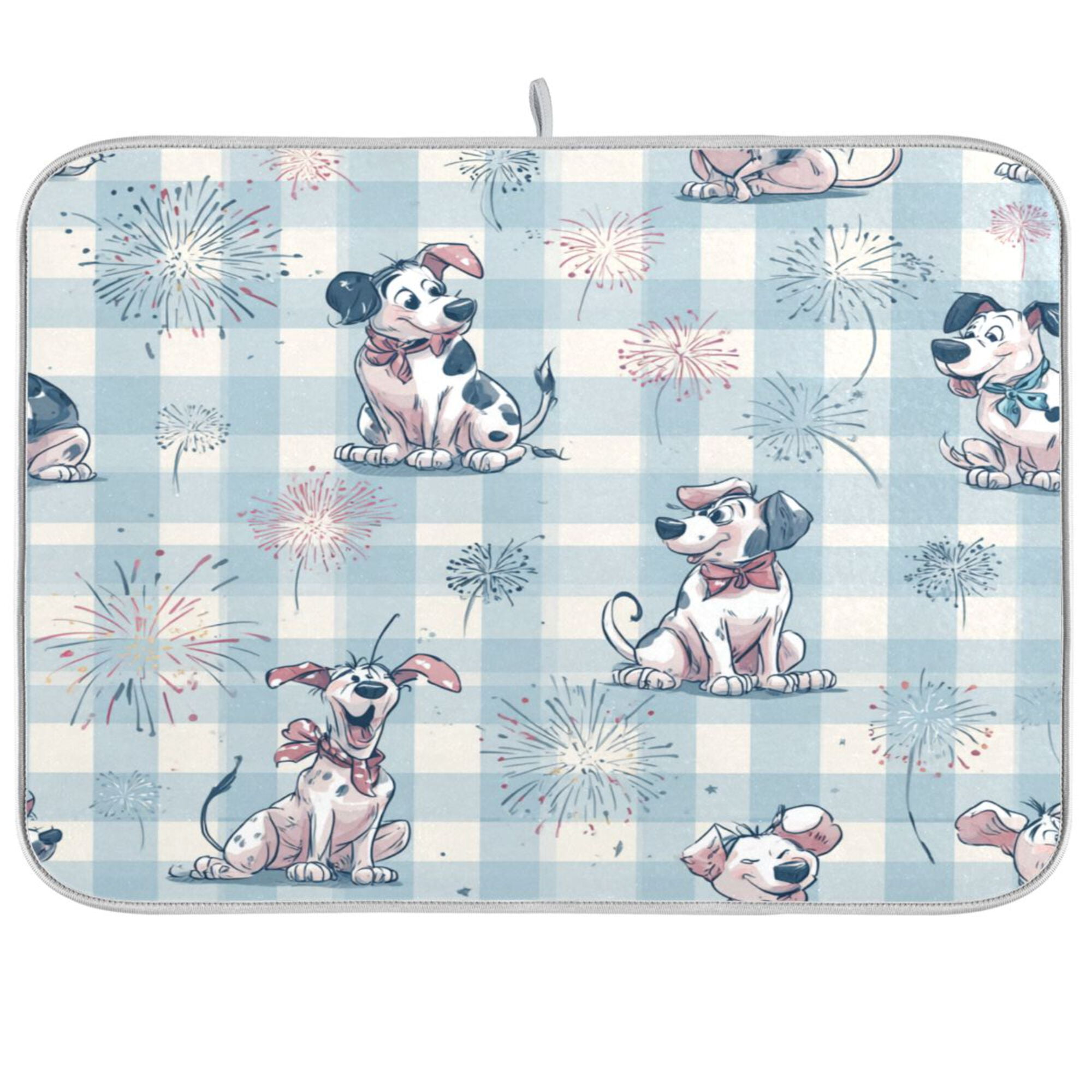 Dish Drying Mat Kitchen Pad Large Counter Absorbent Dish Mats Drainer ...