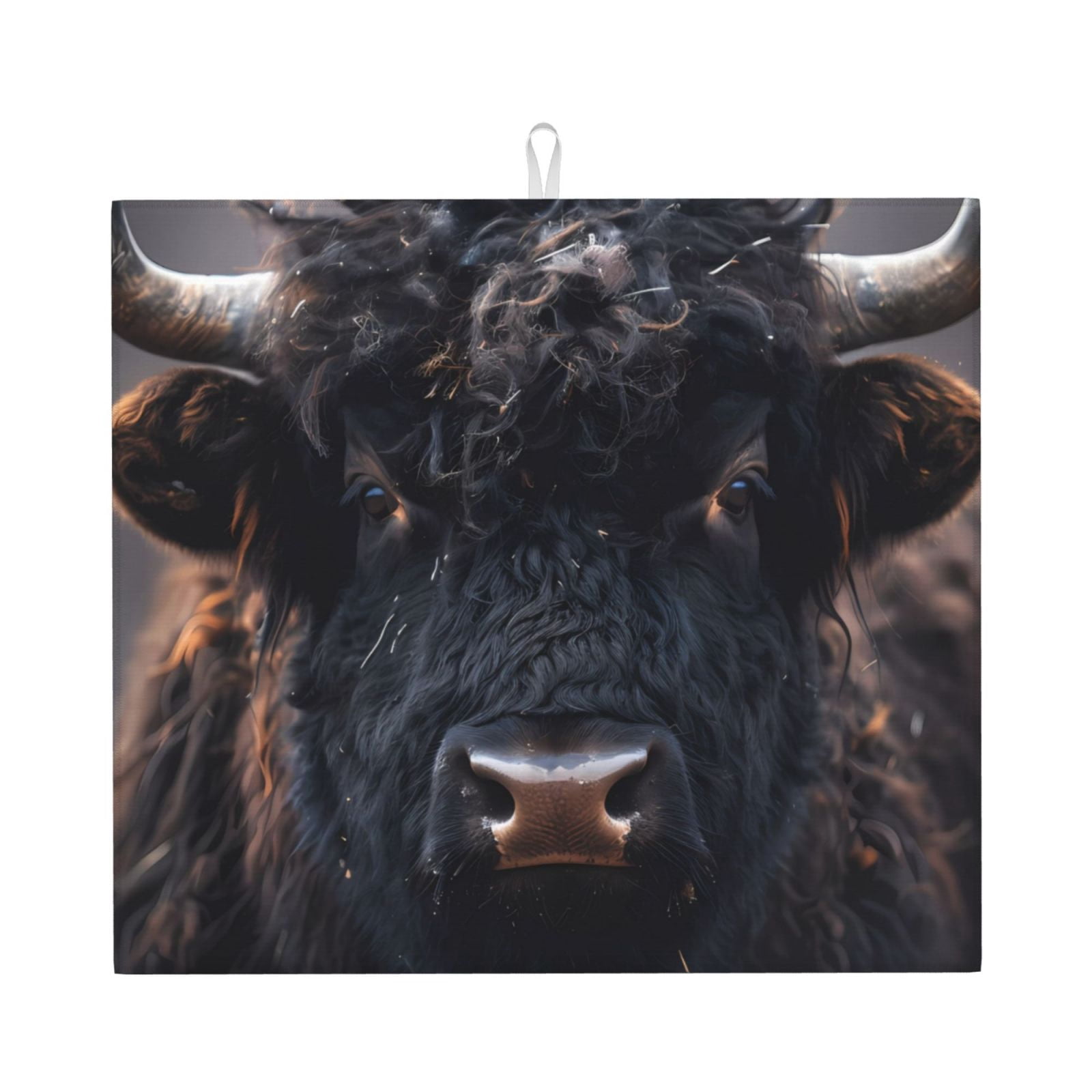 Dish Drying Mat, Majestic Black Yak Highly Absorbent Drying Matt ...
