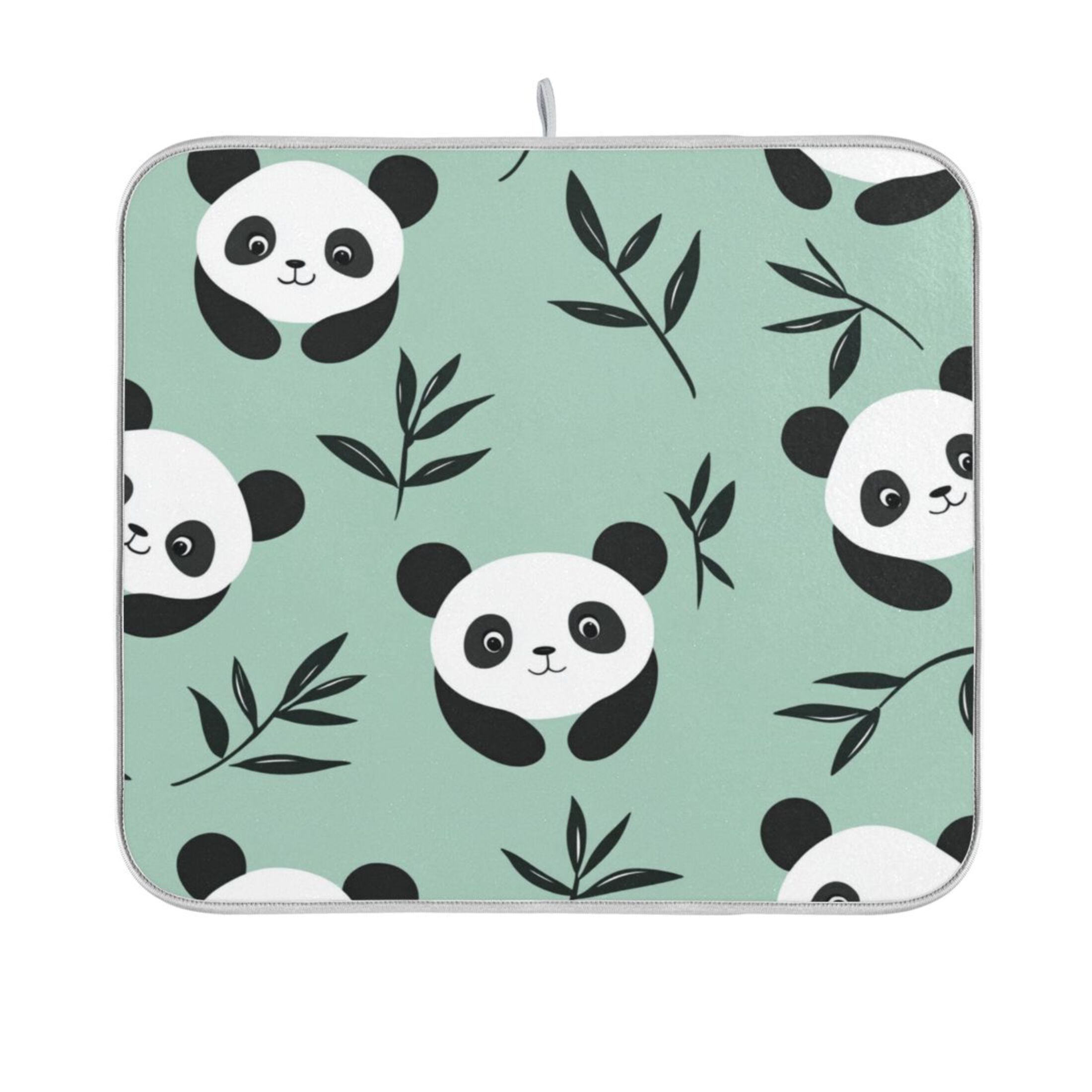Dish Drying Mat Microfiber Kitchen Pad Large Counter Absorbent Dish ...