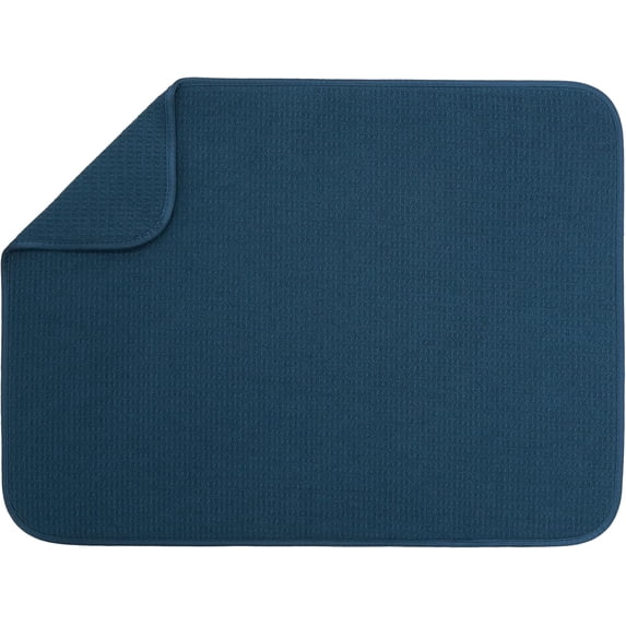 Dish Drying Mat XL, 18” x 24”, Absorbent Microfiber Kitchen Counter Mat ...