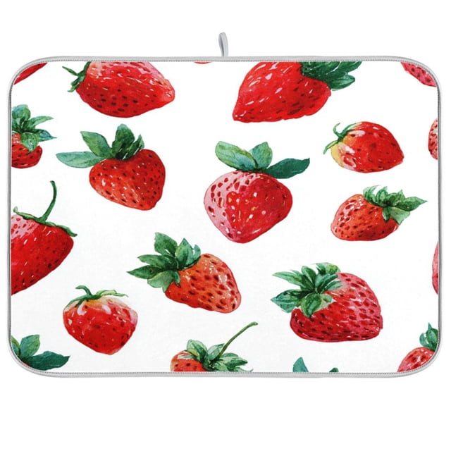 Dish Drying Mat for Kitchen Counter | Reversible, Super Absorbent ...