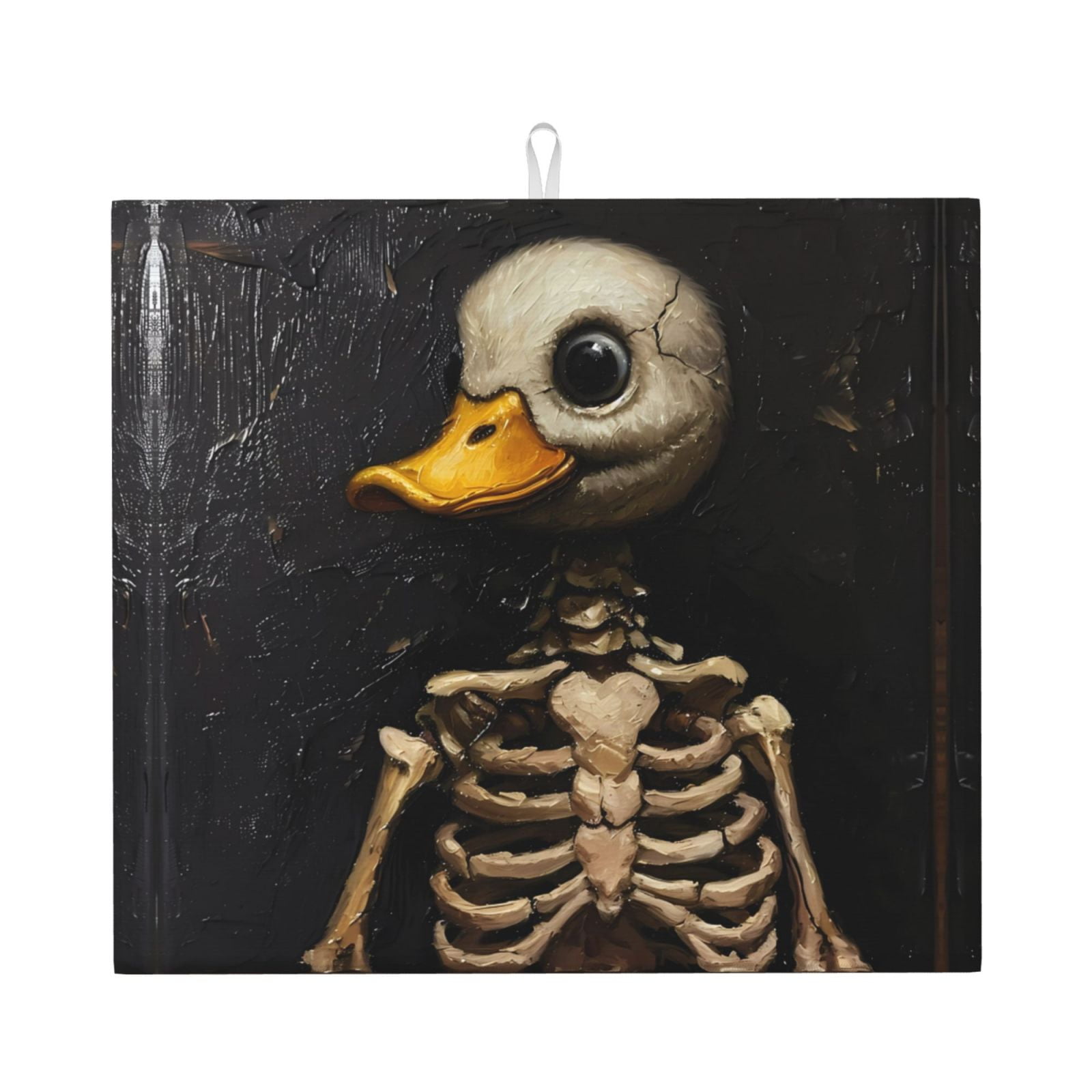 Dish Drying Mats for Kitchen Counter, Duck Bones 16x18in Dish Drying ...