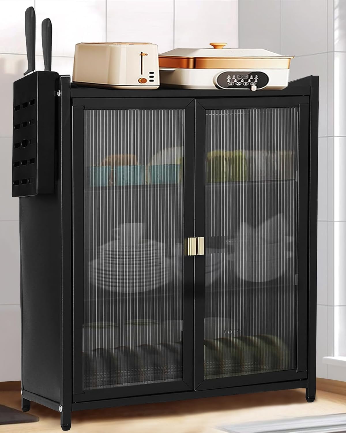 Dish Drying Rack, 3-Tier Dish Rack for Small Kitchen, Space-Saving Dish ...