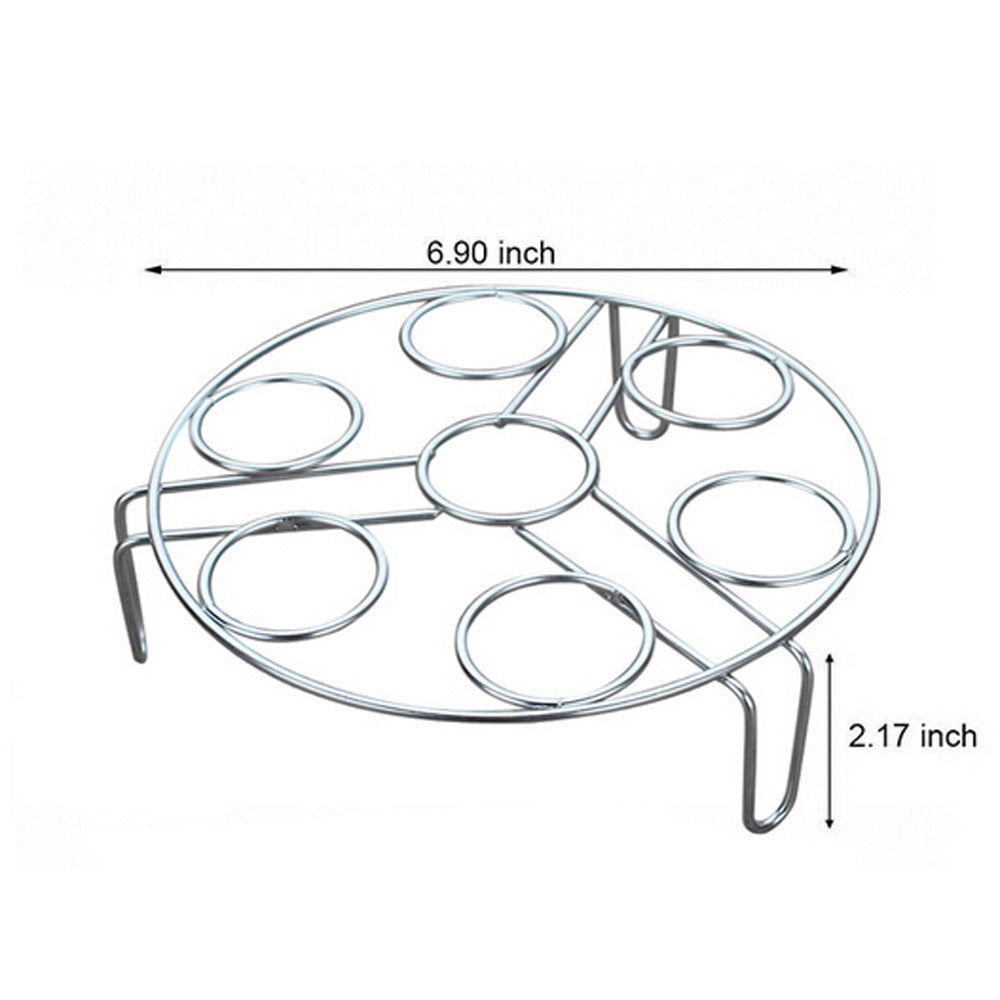 Dish Drying Rack Collapsible Stainless Steel Egg Steamer Rack for ...