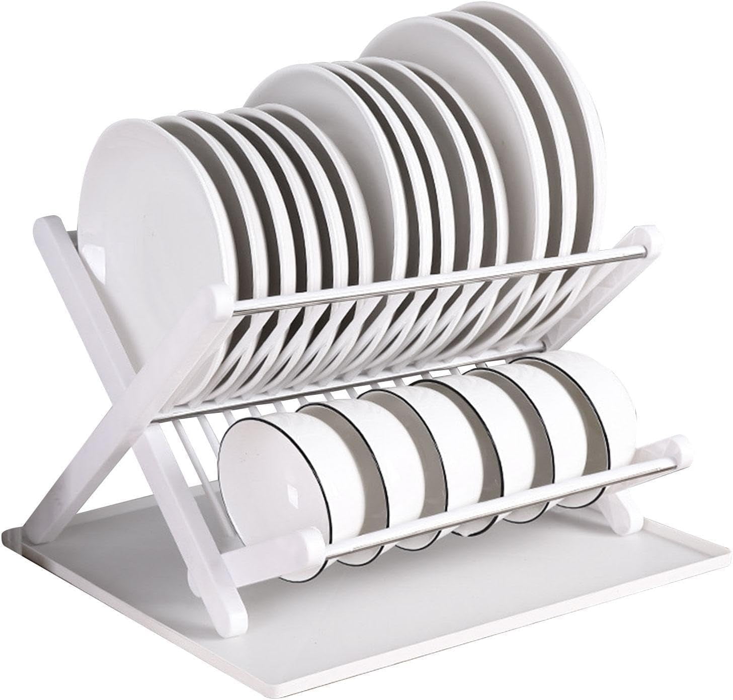 Dish Drying Rack - Foldable Dish Drainer Rack | Kitchen Drying Rack ...