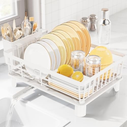 Dish Drying Rack for Kitchen Counter, Multifunctional Dish Rack with ...