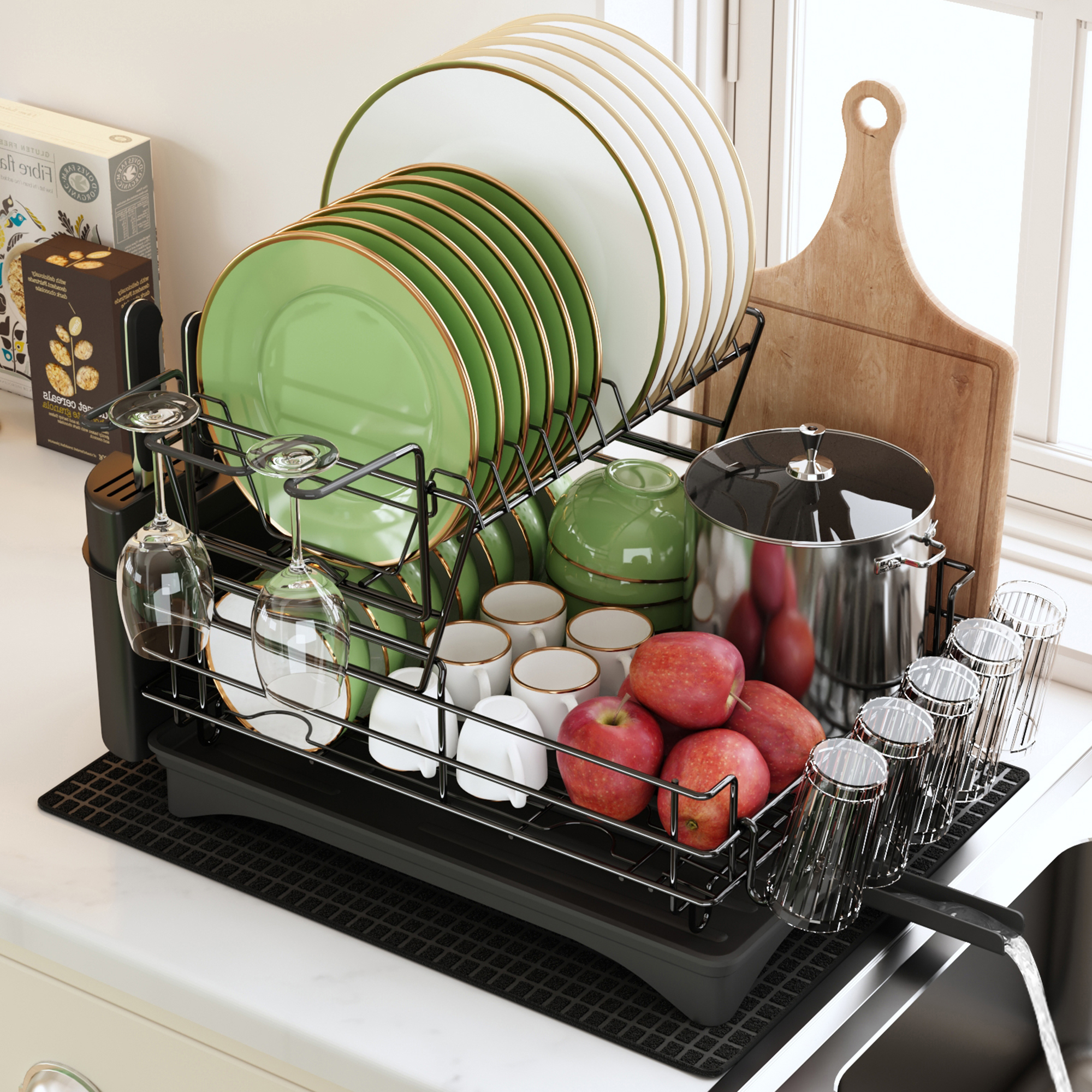 Better Chef 16-Inch Dish Rack - Walmart.com