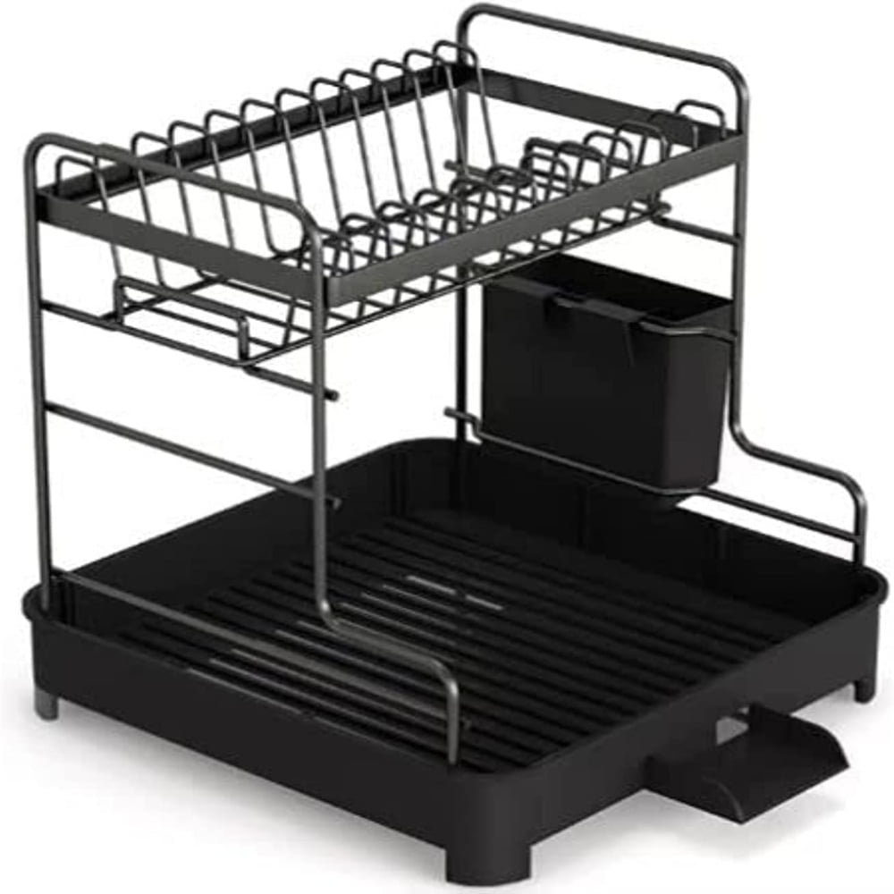 Dish Drying Rack -Multifunctional Dish Rack, Rustproof Kitchen Dish ...