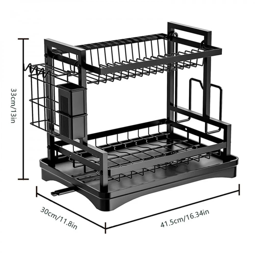 Dish Drying Rack Multifunctional Kitchen Dish Drying Rack with ...