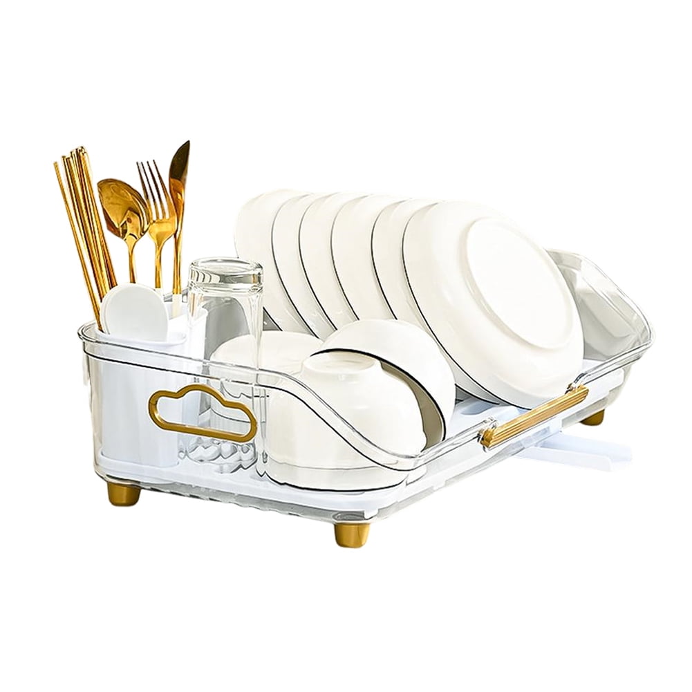 Dish Drying Rack, Rustproof Dish Rack for Kitchen Counter, Modern Dish ...