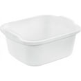 Dish Pans for Kitchen Sink, Plastic Tub Dishpan Wash Basin and Foot ...