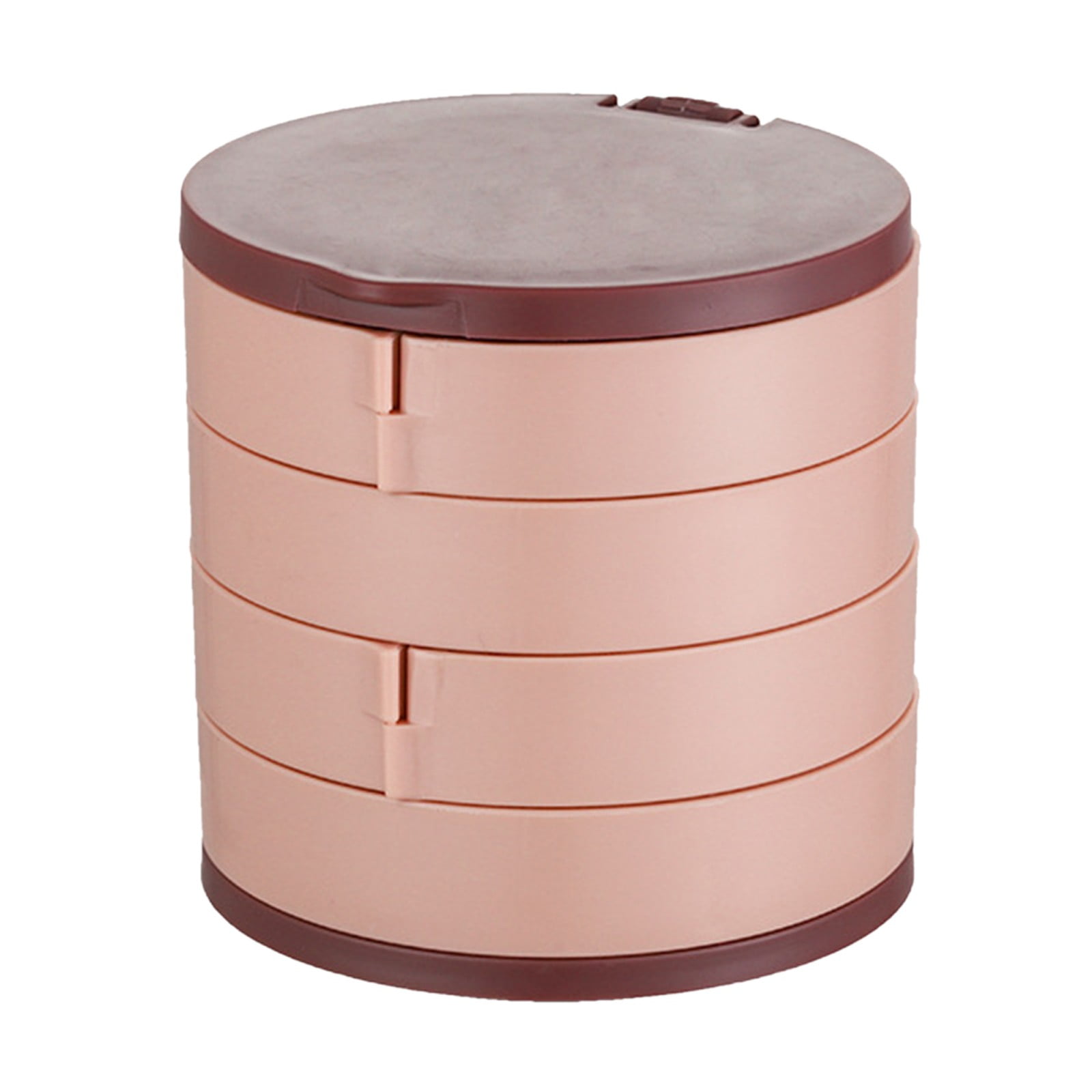 Dish Rack Stainless Steel And Rotating Multilayer Jewelry Box Ear ...