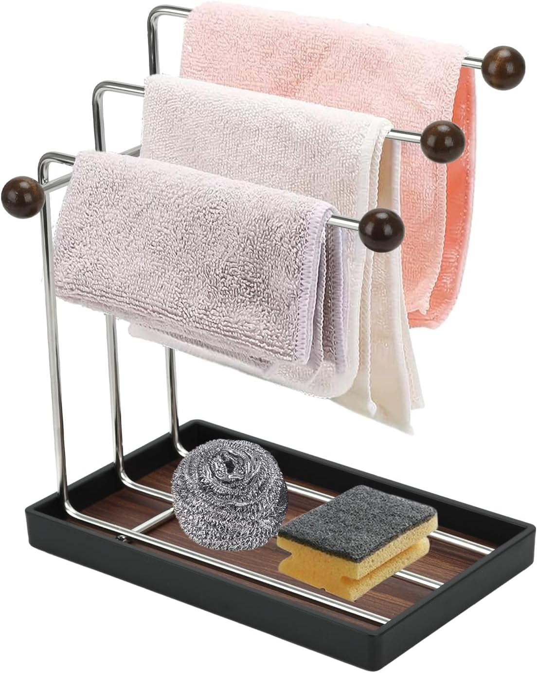 Dish Rag Holder-Sponge Rack-Kitchen Rag Holder-for Storing Sponge ...
