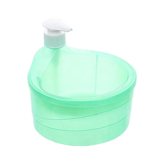 Dish Soap Dispenser with Removable Sponge Holder for Kitchen Counter ...