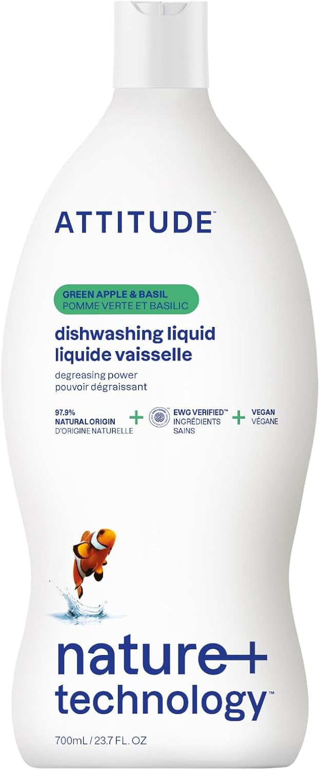 Dish Soap, EWG Verified, Plant-Based & Vegan Dishwashing Liquid ...
