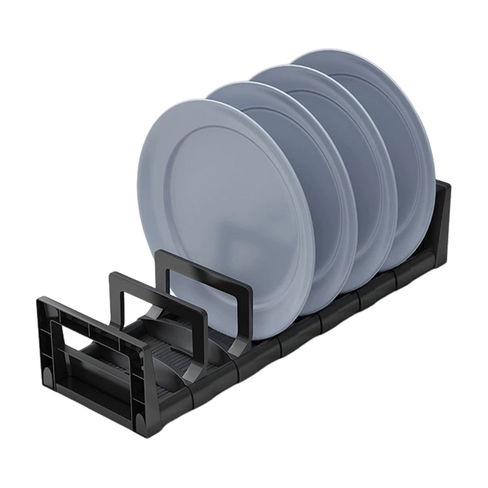Dish Storage Rack Drawer Plate Stand Anti-skid Pot Lid Bowl Drying ...